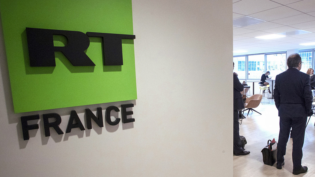 Francia bloquea la cuenta bancaria de RT France - Yvke Mundial | De La Mano Con El Pueblo