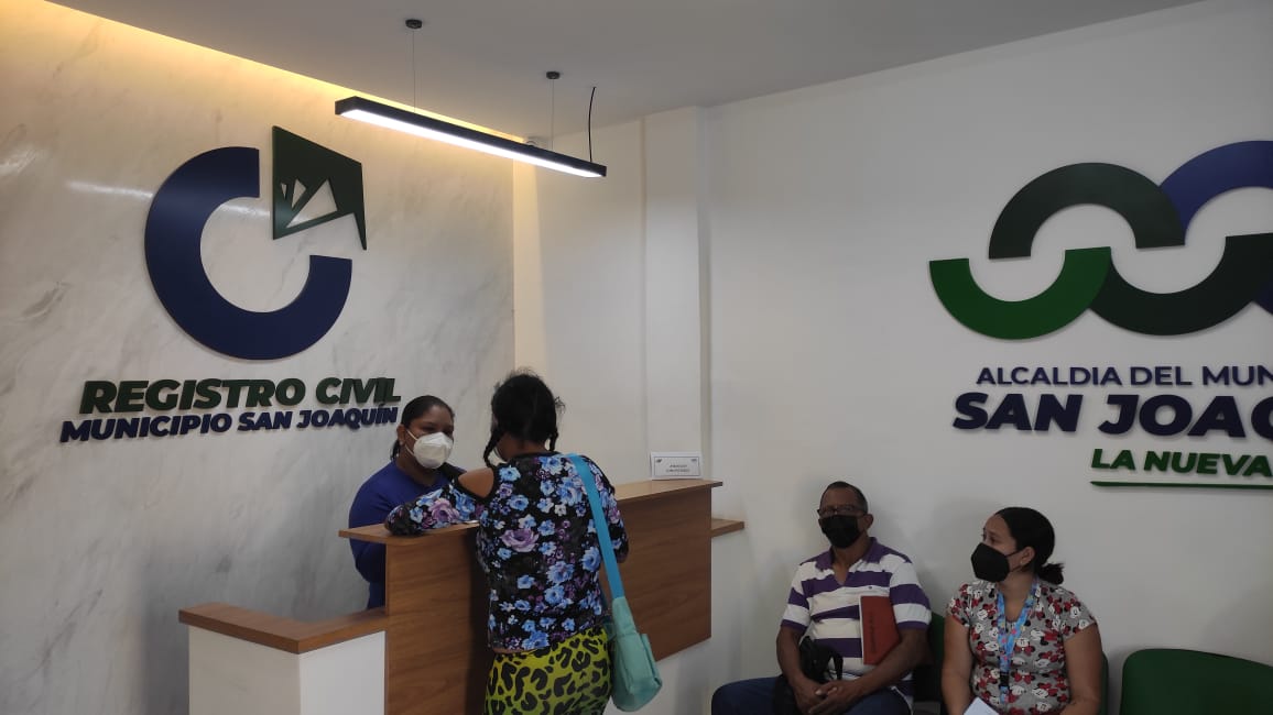 Más de 12 mil 500 documentos emitidos en San Joaquín