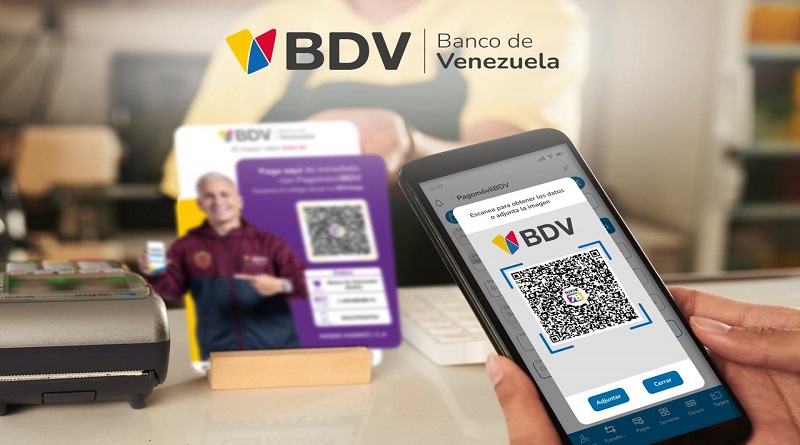 Pago móvil BDV con QR impulsa la economía digital - Yvke Mundial | De La Mano Con El Pueblo