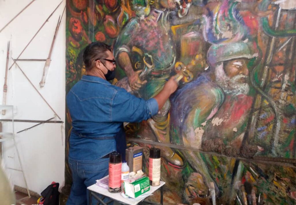 Se conmemora 107 años del natalicio del ilustre pintor y muralista ...