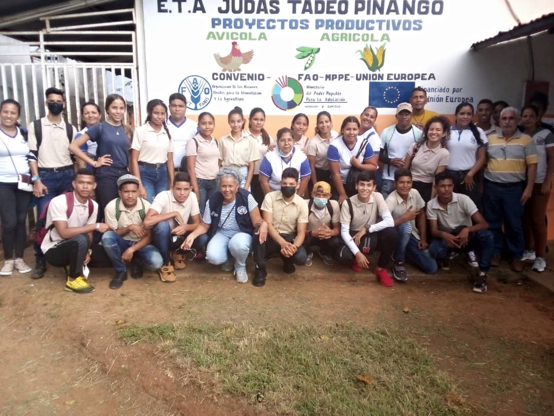Minppau apoya proyecto socio productivo de la ETA Judas Tadeo Piñango ...