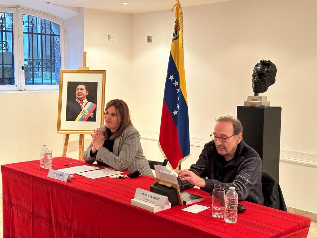 París: Embajada de Venezuela en Francia y grupos de solidaridad rinden ...