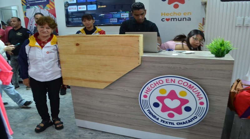 Inaugurada primera tienda textil “Hecho en Comuna” en Caracas