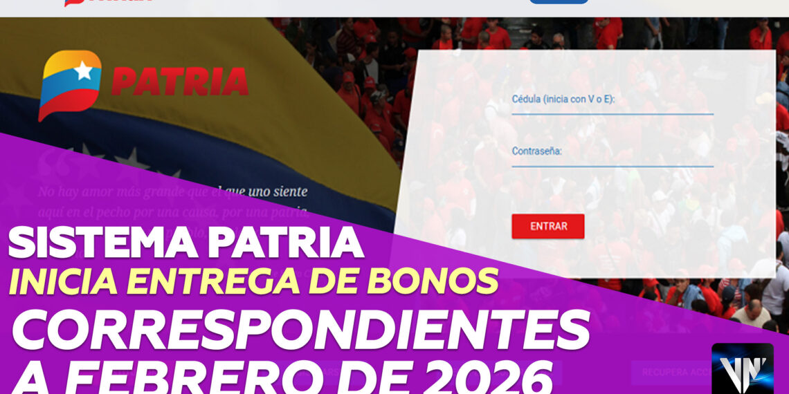 Sistema Patria: conoce cuáles son los bonos que se pagarán en febrero ...