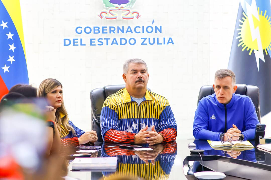 Gobernador del Zulia y ministro de Deportes afinan los Juegos Estudiantiles